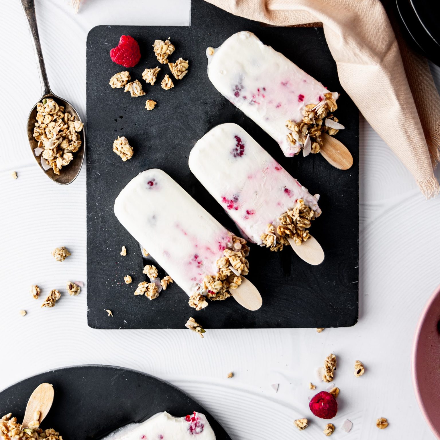 Low Sugar Granola Icy Pops-3 – USE FOR RECIPE TILE | Carman's Kitchen