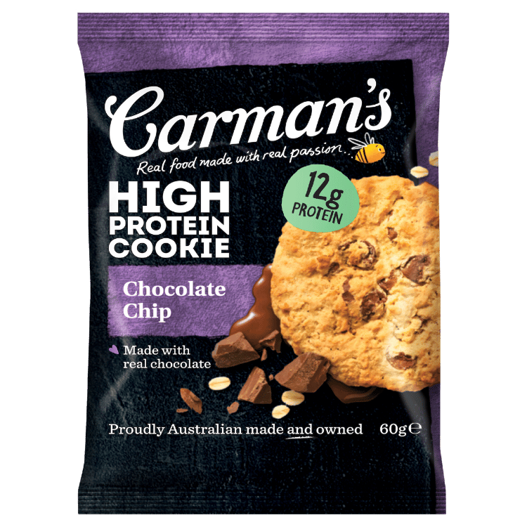 High Protein Cookie Chocolate Chip | Carman's Kitchen